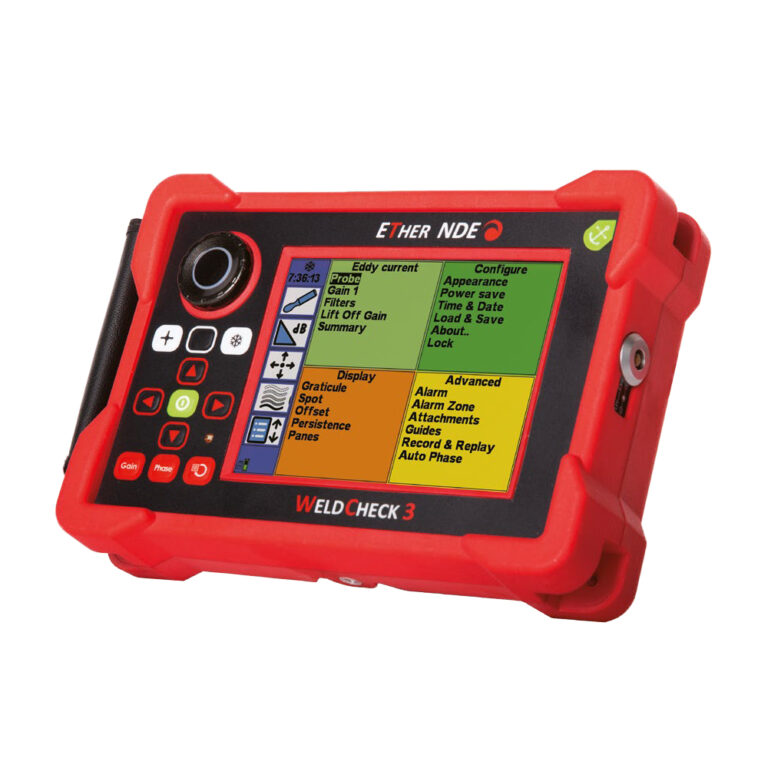 WELDCHECK 3 - EDDY CURRENT FLAW DETECTOR | GammaTec NDT Supplies SOC Ltd